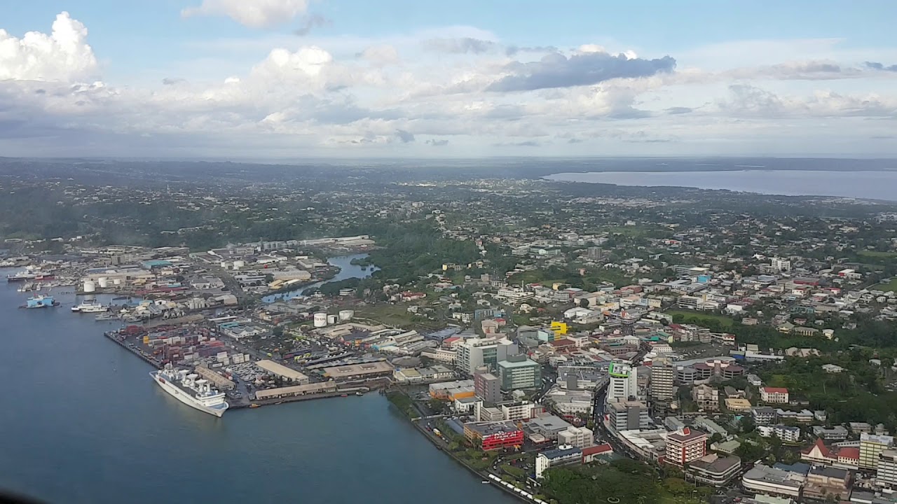 City Scenic Over Suva Harbour - South Pacific Aviation Training ...