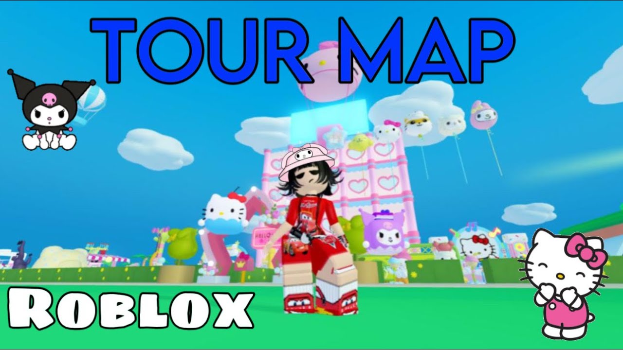 Roblox Tour Map Hello Kitty Cafe 🩷 - YouTube