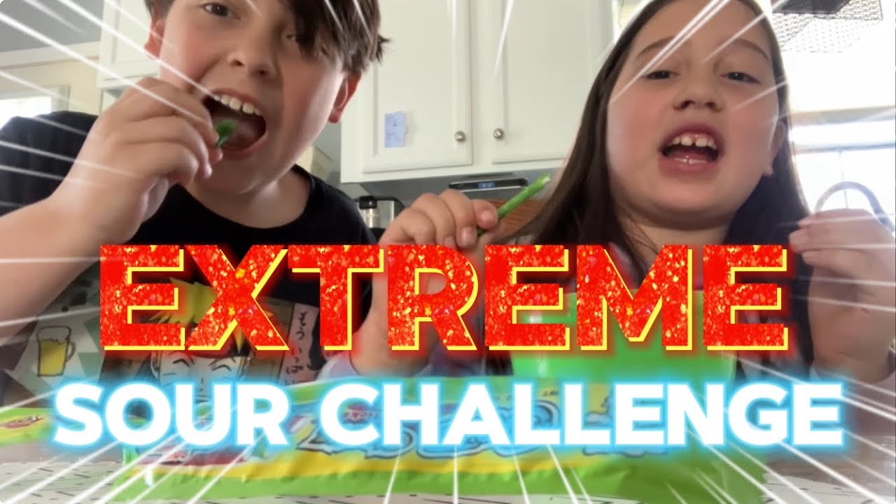 Extreme sour challenge with my sister! - YouTube