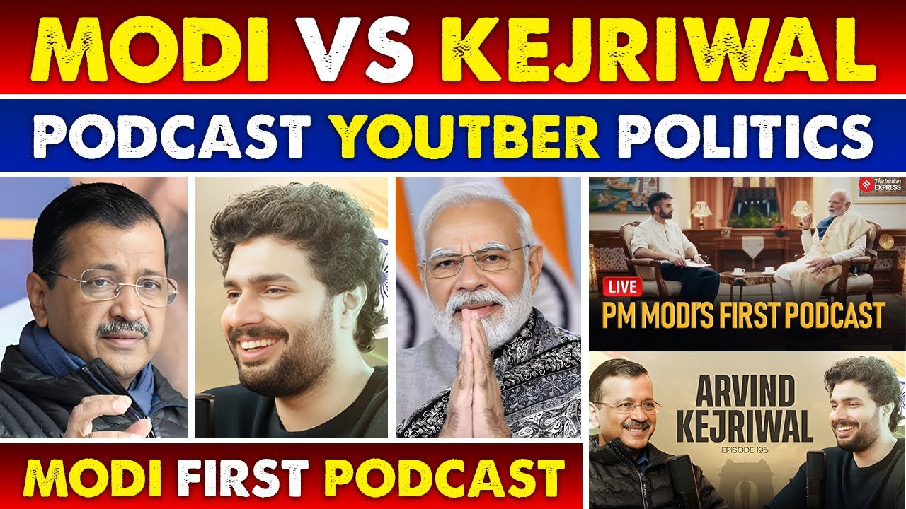 Arvind Kejriwal vs Narendra Modi |Prakhar Ke Pravachan vs Nikhil | Modi first Podcast - YouTube
