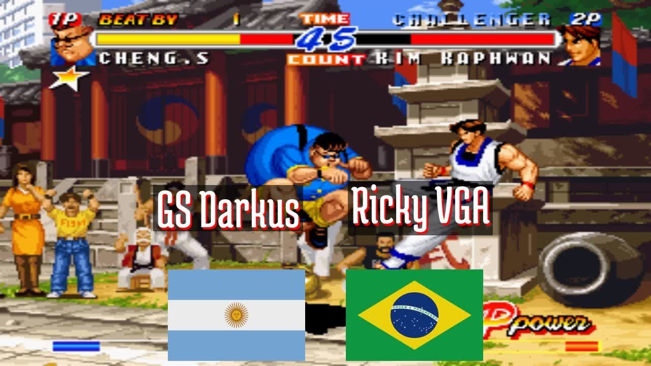 FT5 @rbff2h: GS Darkus (AR) vs Ricky VGA (BR) [Real Bout Fatal Fury 2 ...