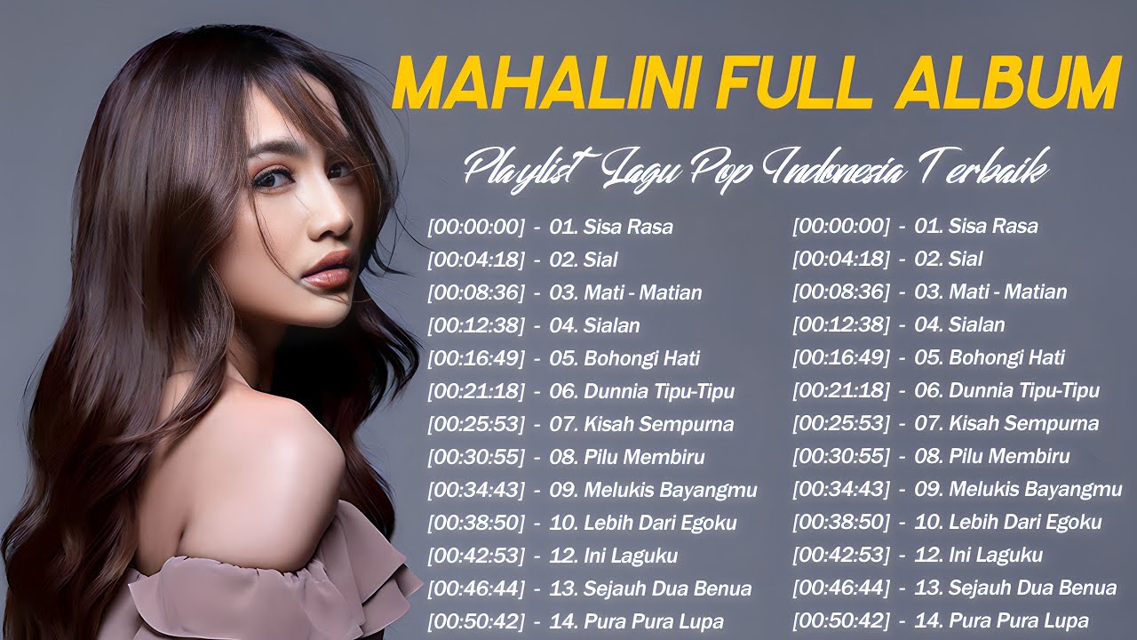 Lagu Terbaik Mahalini 2024 | Best Song Mahalini | Lagu Patah Hati ...