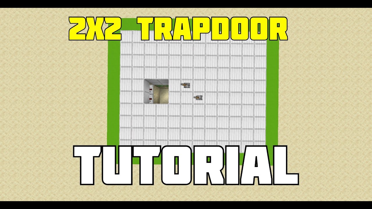 Minecraft 1.17 Redstone Trapdoor Tutorial! - YouTube