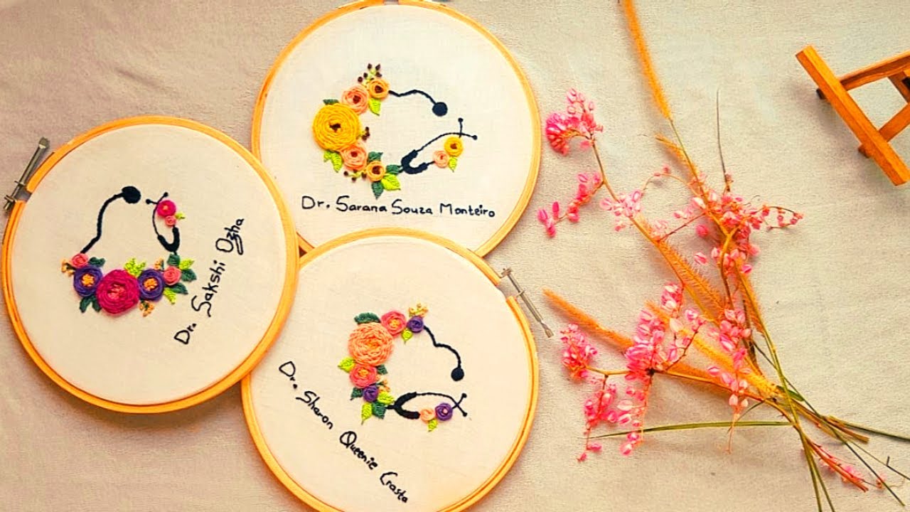Doctor Hoop Embroidery Design - YouTube