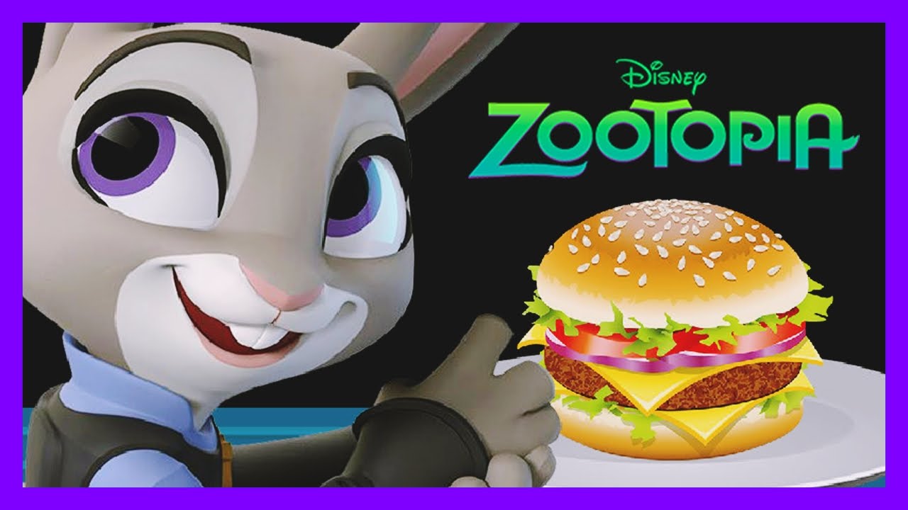 Disney Zootopia | Burger Cooking - YouTube