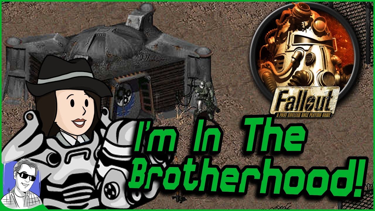 Fallout 1 Into The Brotherhood Bunker Pt27 - YouTube