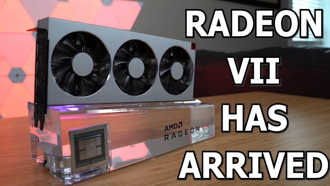 AMD's Radeon VII Unboxing & Overview - YouTube