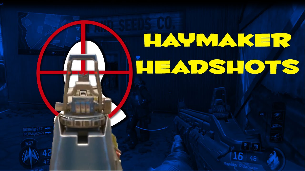 Haymaker 12 HeadShots!! (Call of Duty - Black Ops 3) - YouTube