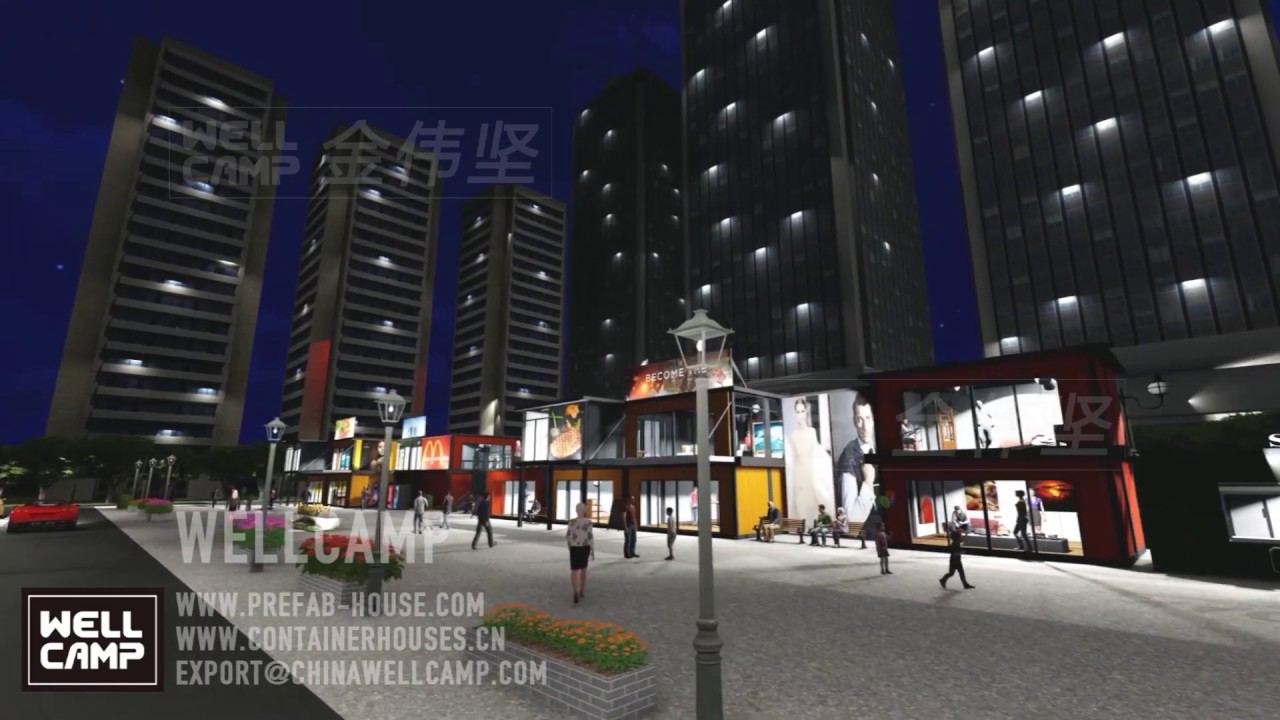 Wellcamp Container Commercial Street/Container Shop/Container Resort ...
