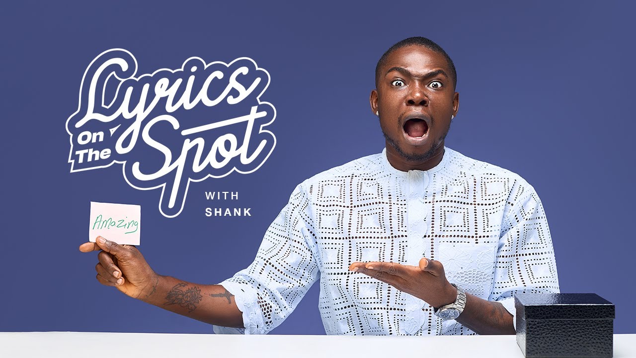 SHANK COMICS plays Lyrics on the Spot! - YouTube