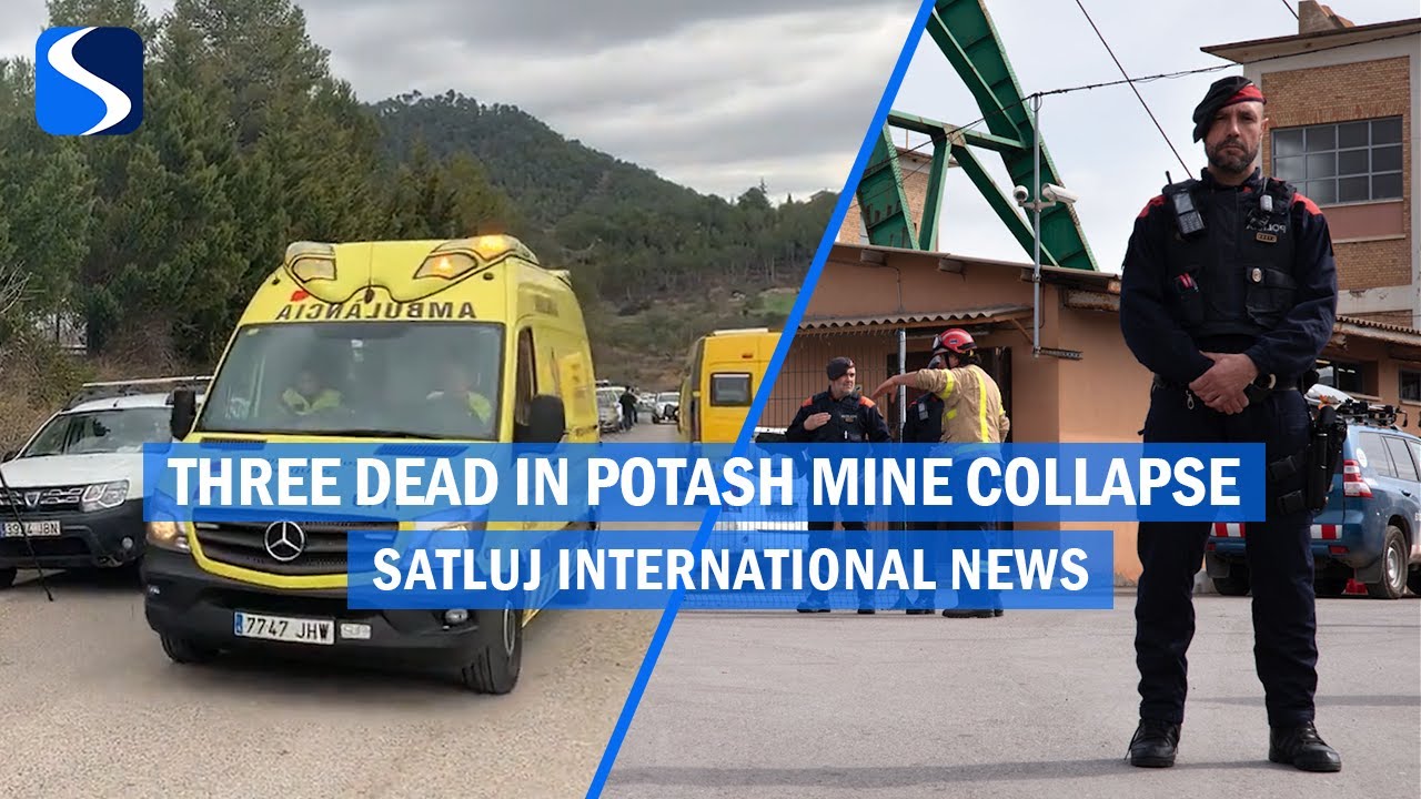 Three dead in potash mine collapse - YouTube