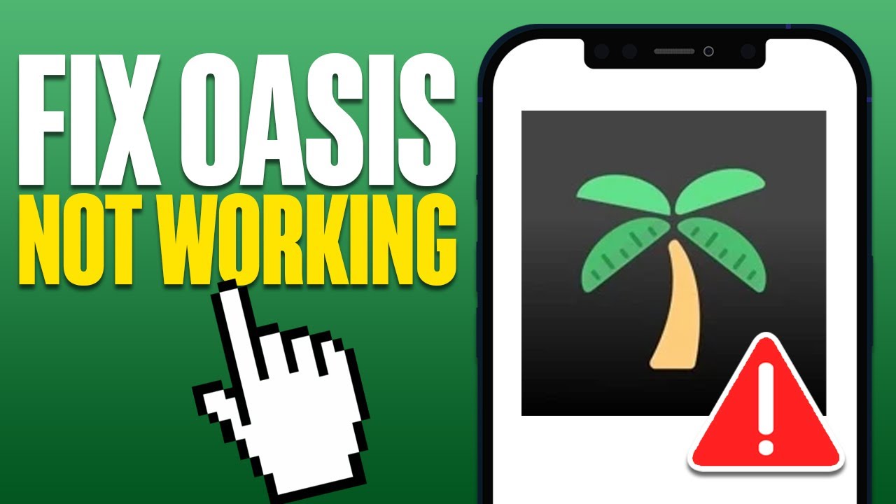 How To Fix Oasis App Not Working (2025) - YouTube