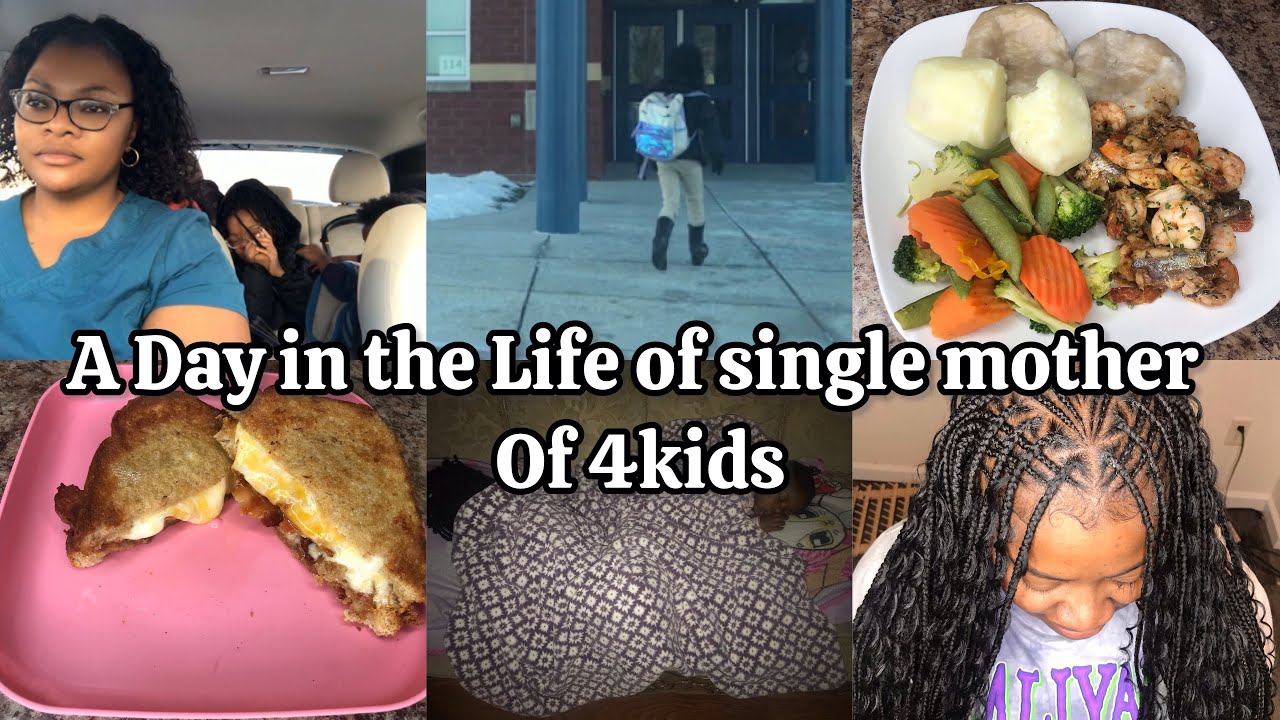 A Day In The Life Of A Single Mother Of 4 Kids #foryou #recommended ...