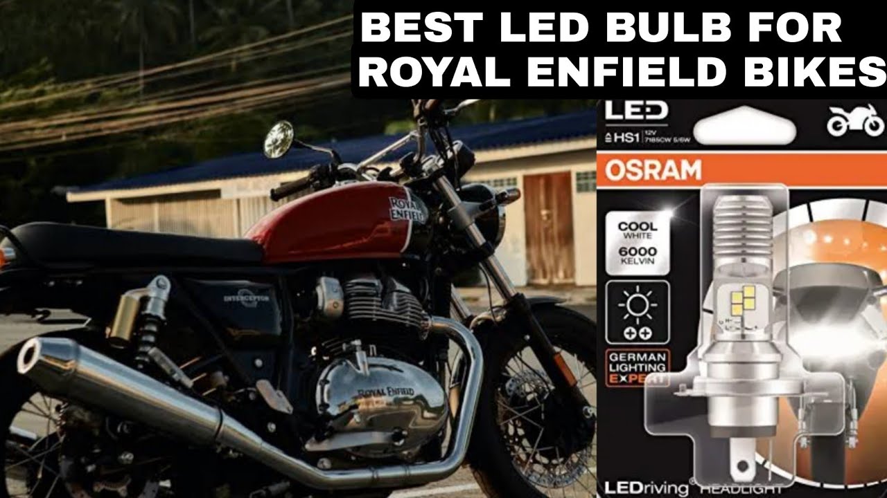 The best LED bulb for Royal Enfield Bikes - YouTube