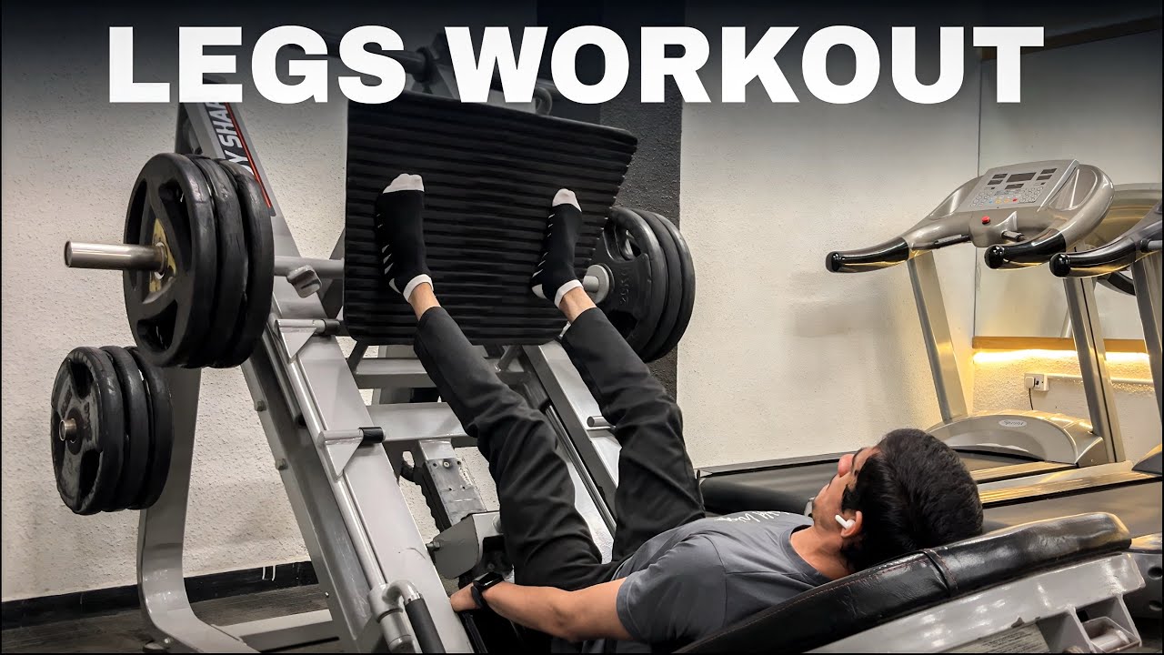 Legs Workout & Workout Routine Changes - YouTube