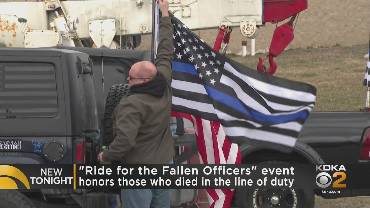 Community members gather to ride in support of local law enforcement ...