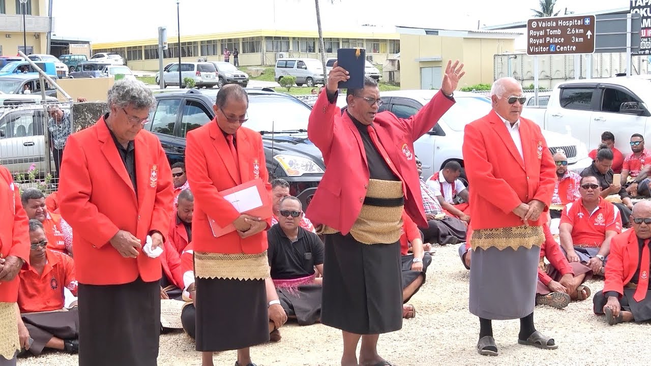 Tonga Parliament Prayer & Petition - Tonga College Old Boys - YouTube