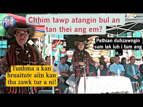 Pu Lalduhawma MLA,ZPM Leader full speech at Siaha - YouTube