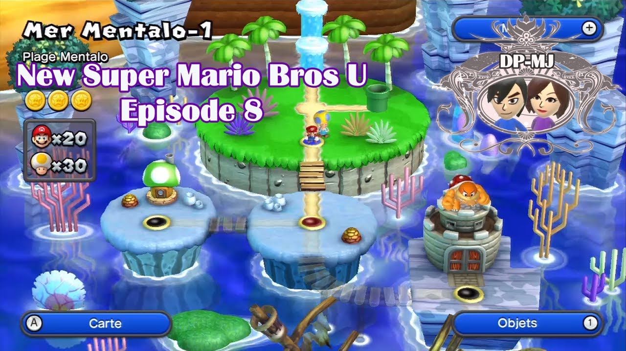 New Super Mario Bros U - Vacances à la mer ! - YouTube