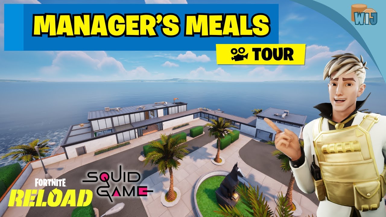 Manager's Meals Tour - Fortnite Reload Squid Game - YouTube