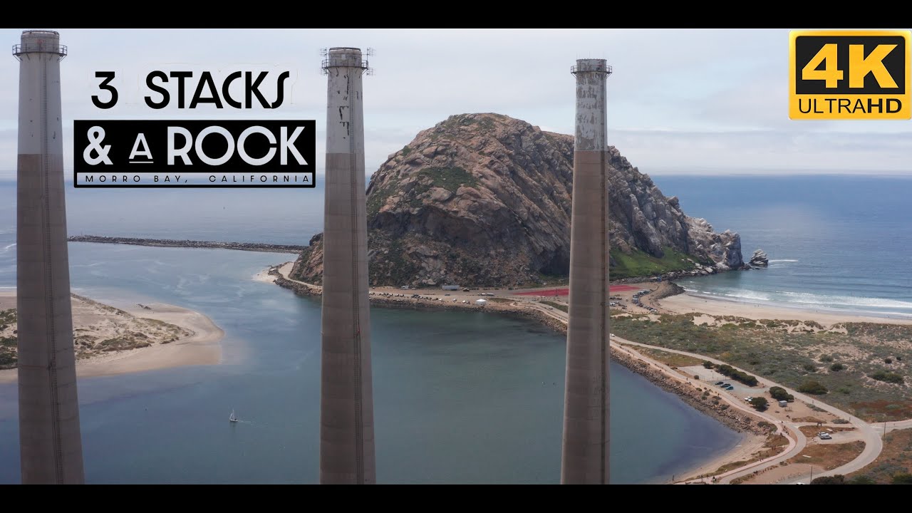 3 Stacks and a Rock | Morro Bay, California | Single Shot Cinematic ...