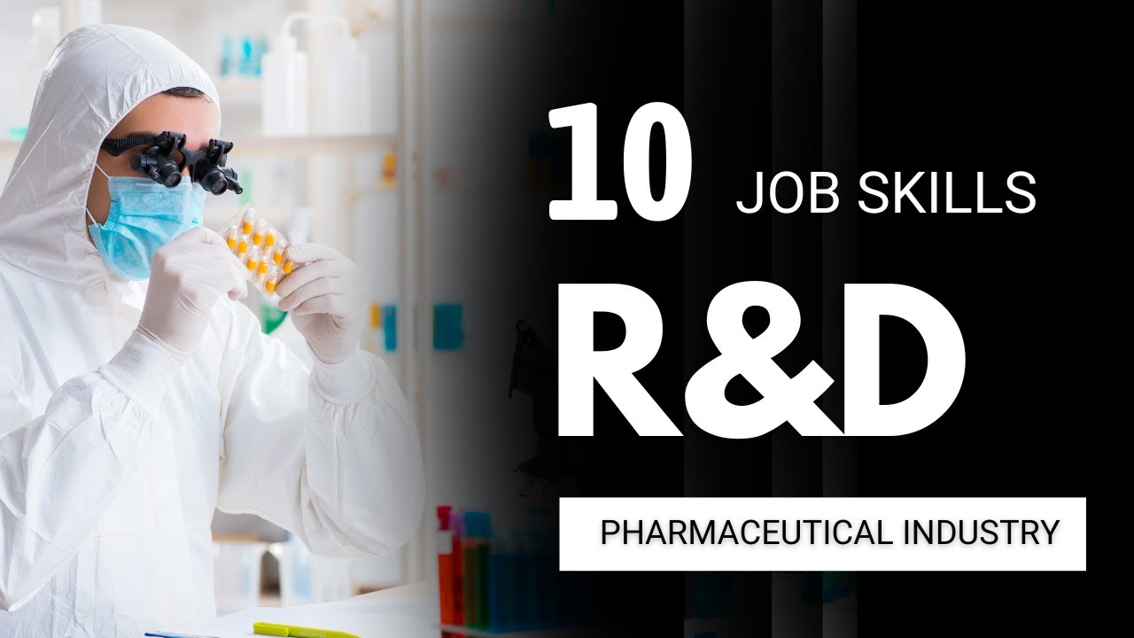Top 10 skills for Pharmaeutical Research and Development | Pharma Revolution - YouTube