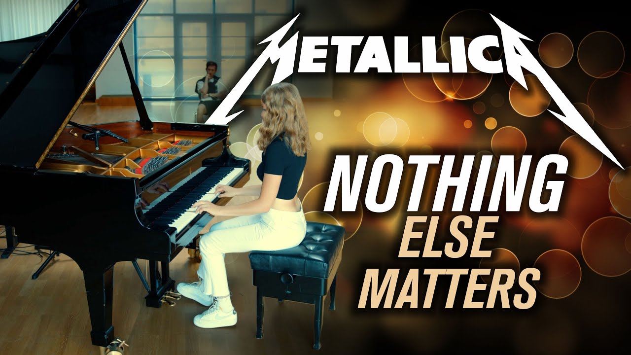 Metallica - Nothing Else Matters. Heavy Metal Ballad on Piano. Piano ...