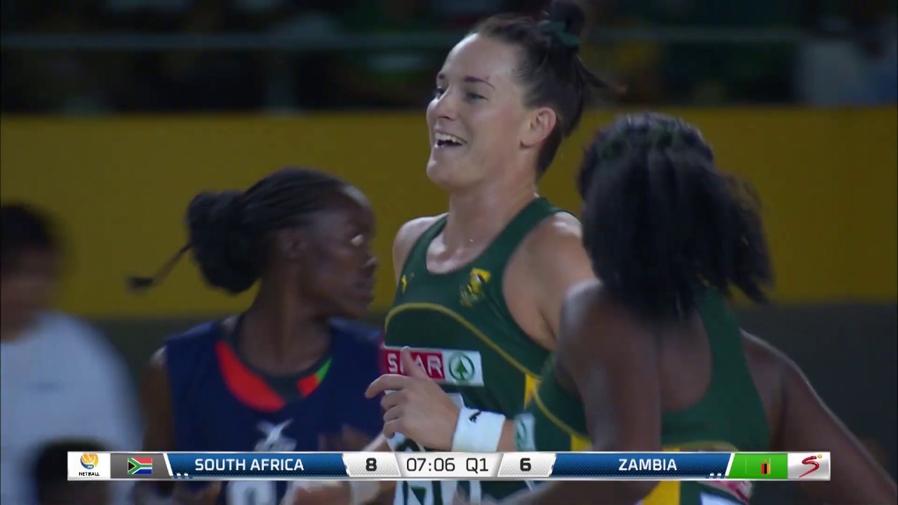 22 October 2019 - Africa Netball Cup final match -South Africa vs ...