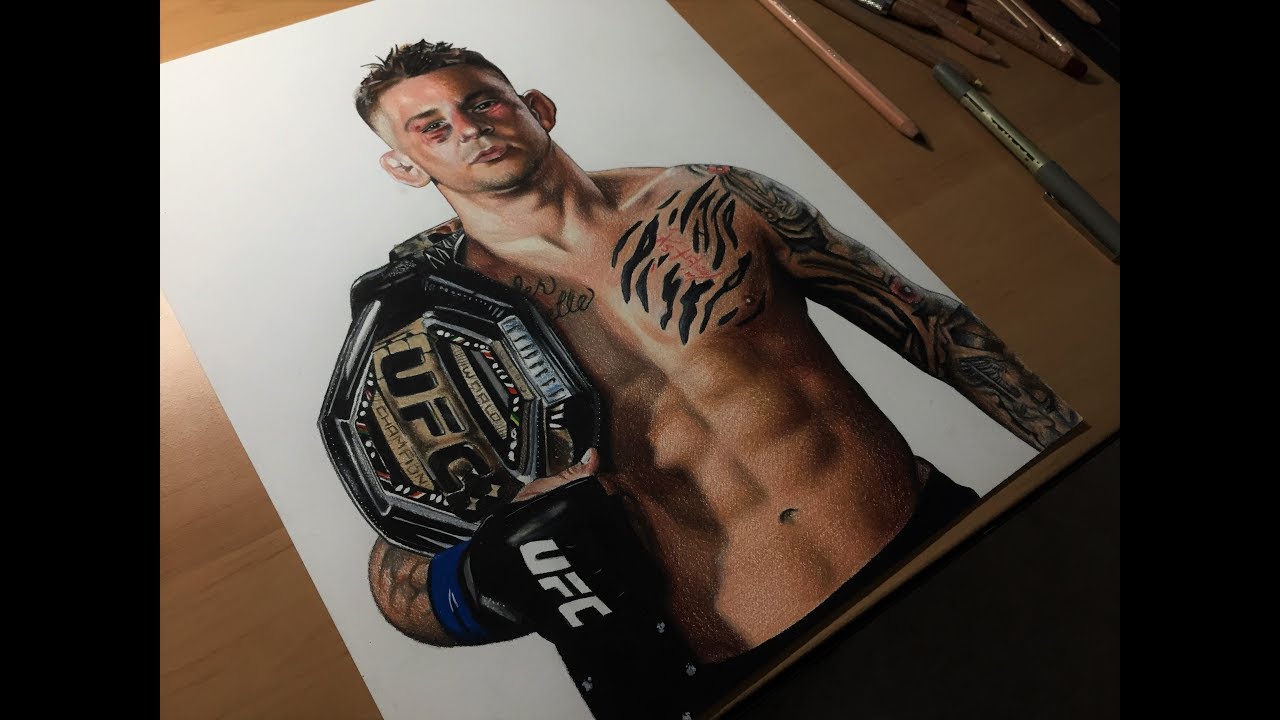 Drawing Dustin Poirier | UFC - YouTube