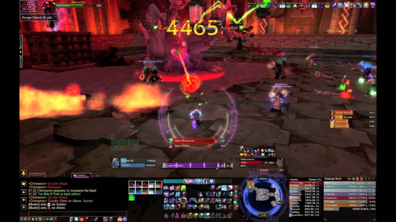 Odium vs Chimaeron (10 Heroic) - YouTube