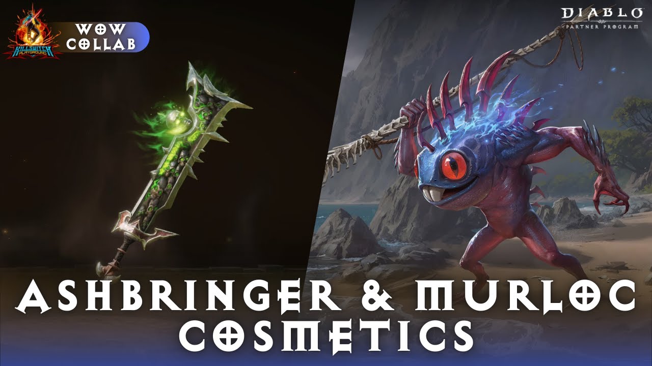 Diablo Immortal - Ashbringer Cosmetic & Murloc Familiar Skin | WoW ...
