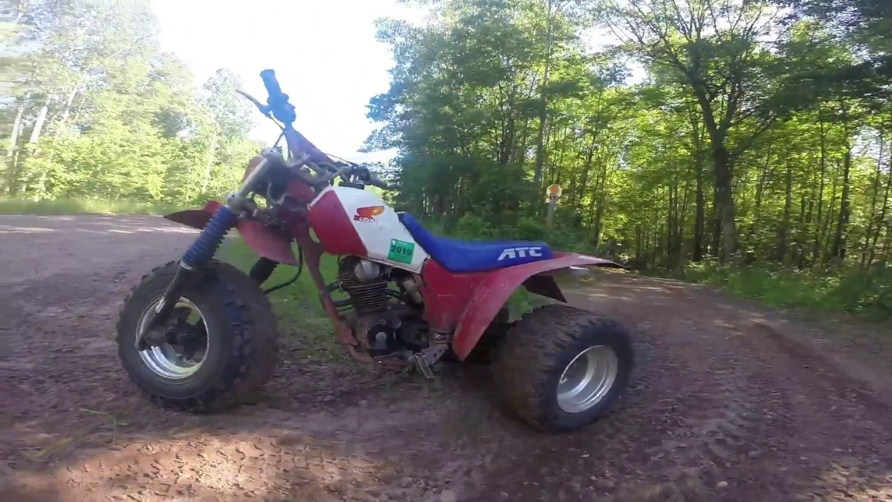 Honda atc 200x - YouTube