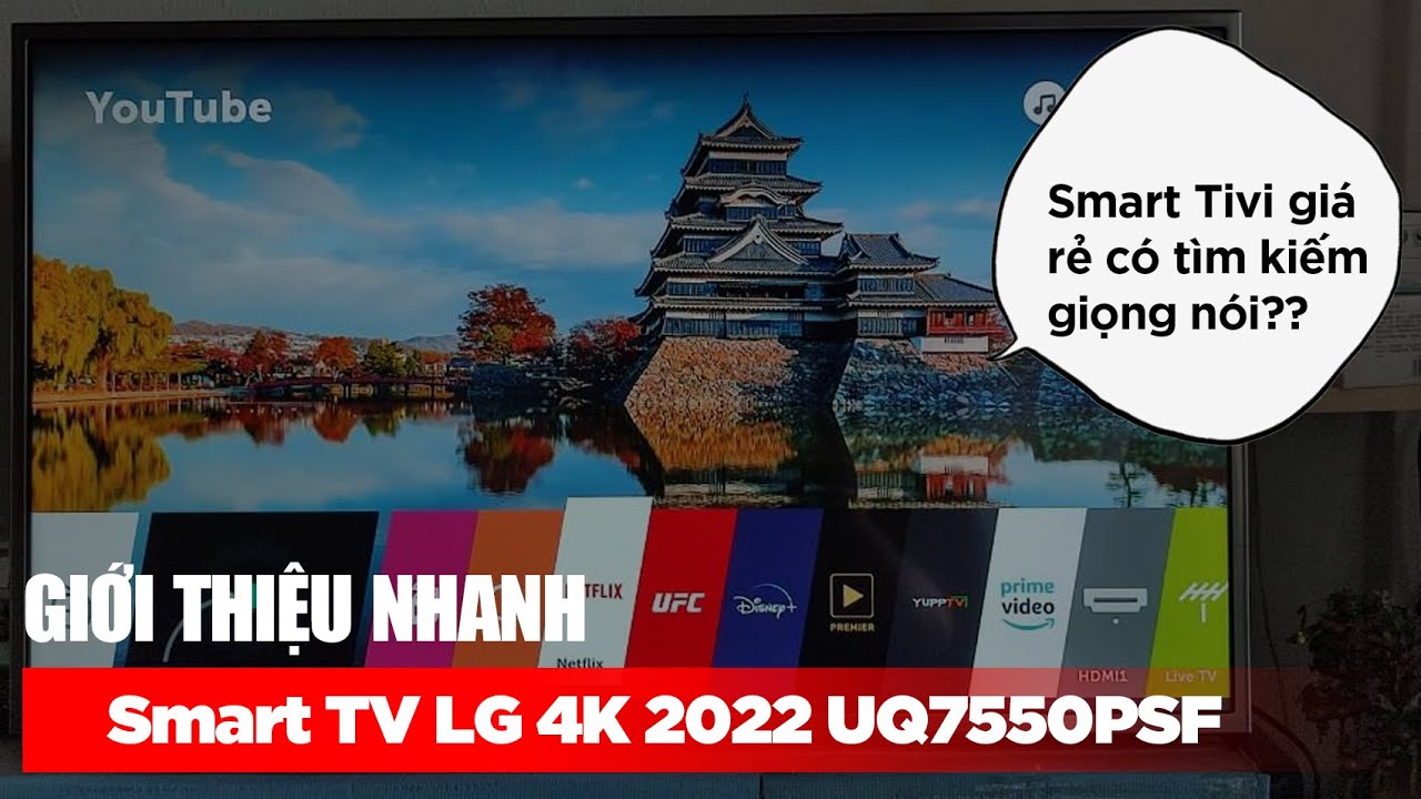 [GIỚI THIỆU NHANH] Smart Tivi 4K LG UQ7550PSF (43UQ7550, 50UQ7550 ...