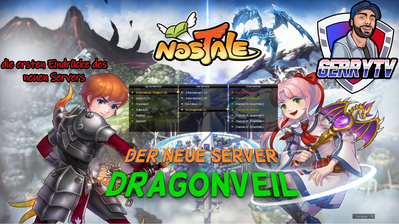 NosTale - EU Dragonveil ★ Server Review ★ - YouTube