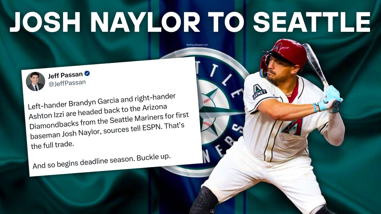 BREAKING: The Seattle Mariners Have Acquired 1B Josh Naylor from the ...