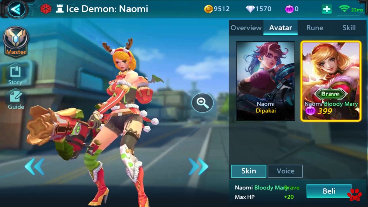 TUTORIAL HERO SHELLFIRE - NAOMI (IDN) - YouTube