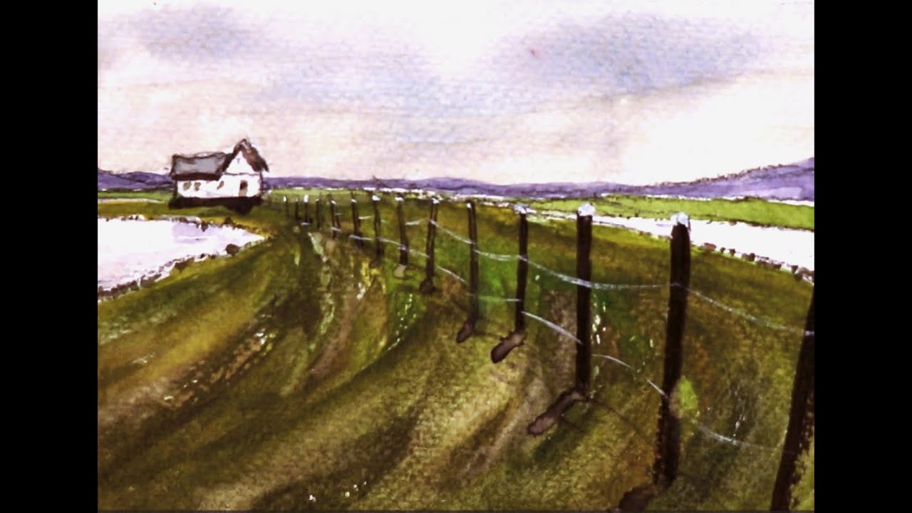 LANDSCAPE AND CITYSCAPE Watercolor Paintings- (2) Demos- with Chris ...