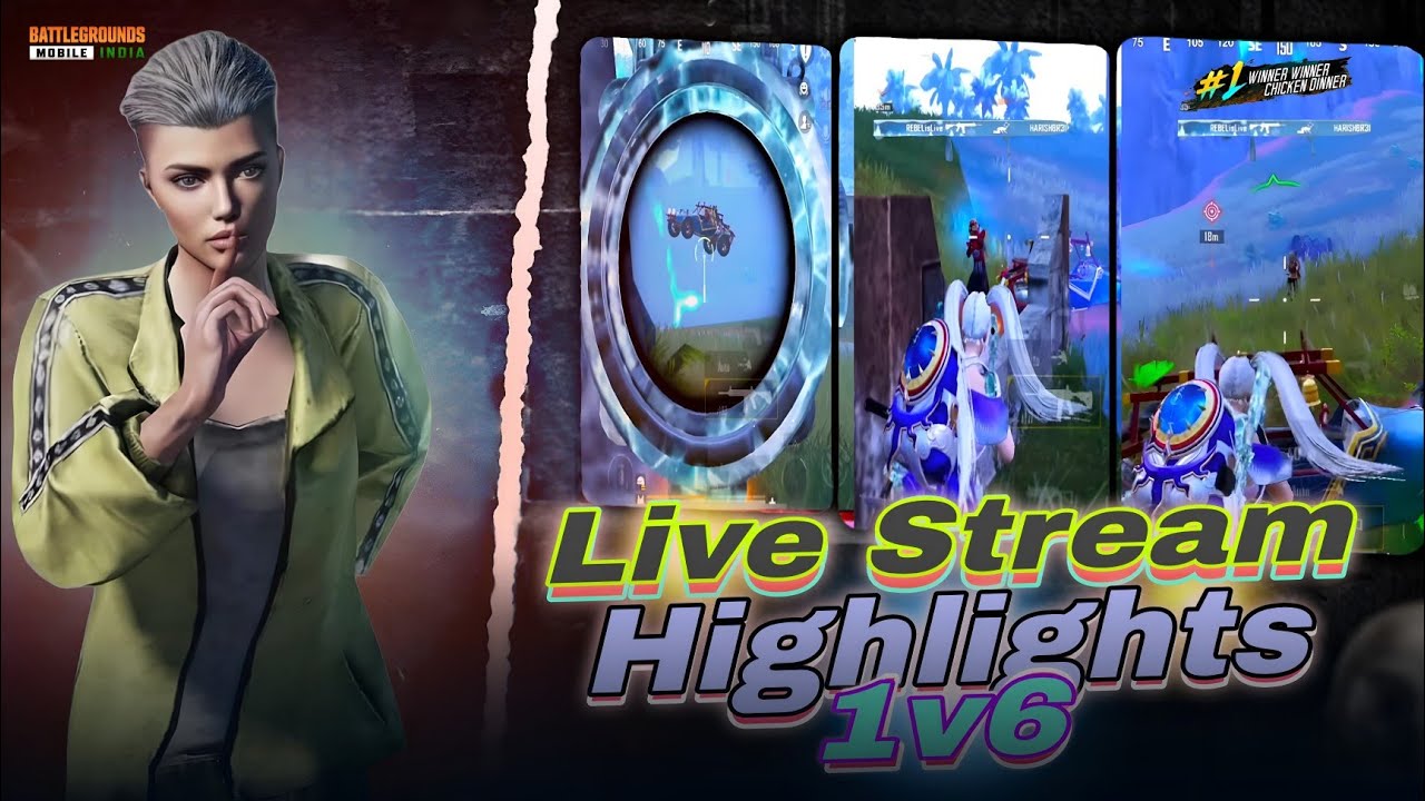 1v6 Yesterday Live Streaming Highlights | NO EVENT NO RECALL STILL FULL ...