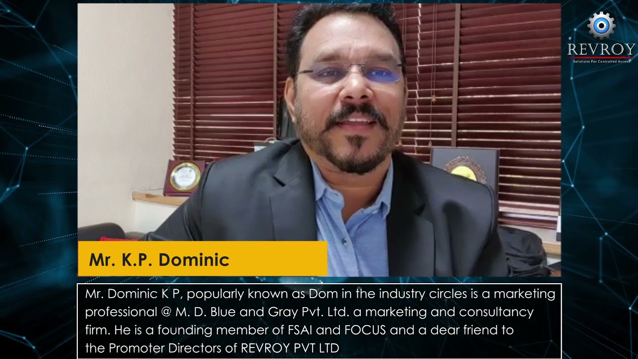 Dominic K P M.D Blue N Gray sends in his wishes to the Revroy Team ...