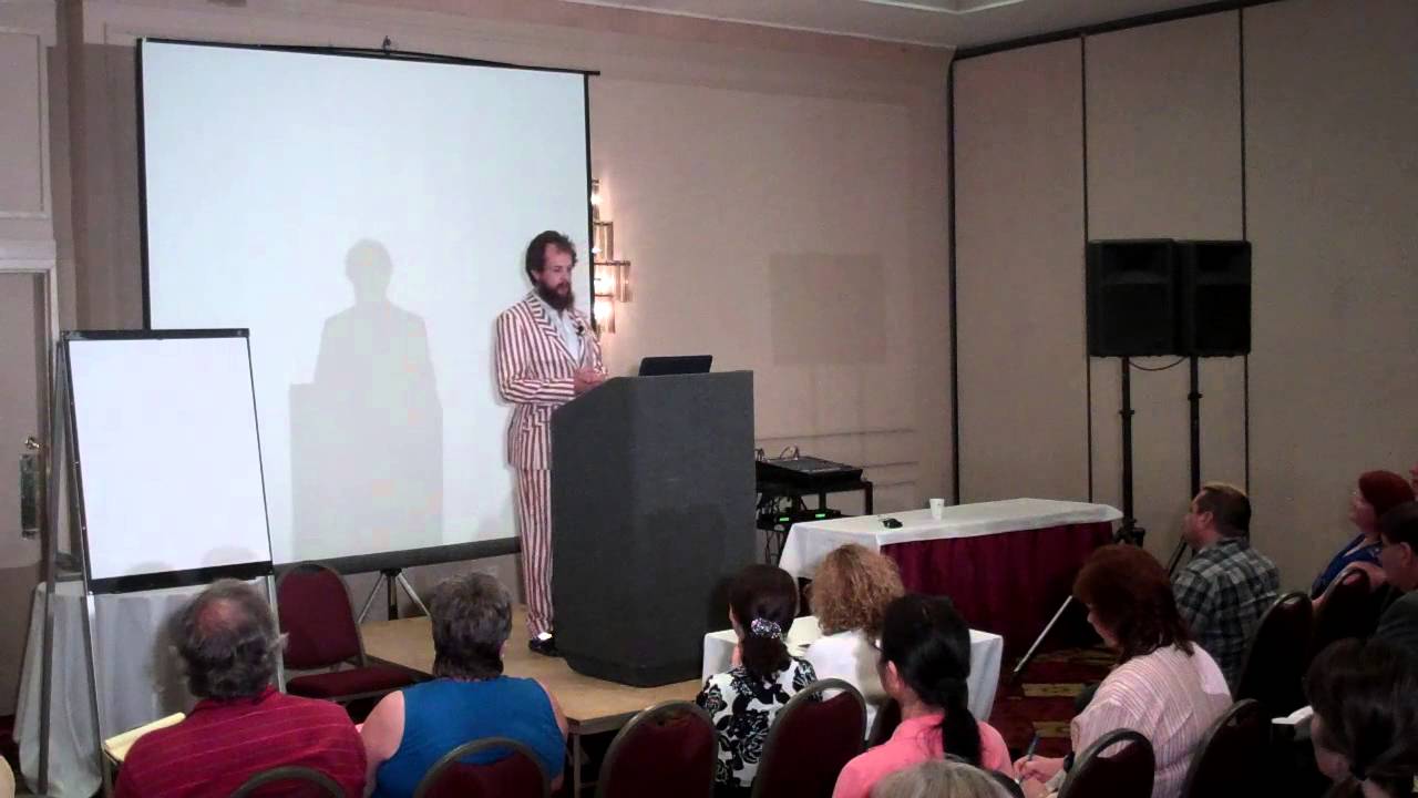 Tellman Knudson speaks at The National Guild of Hypnotists Convention ...