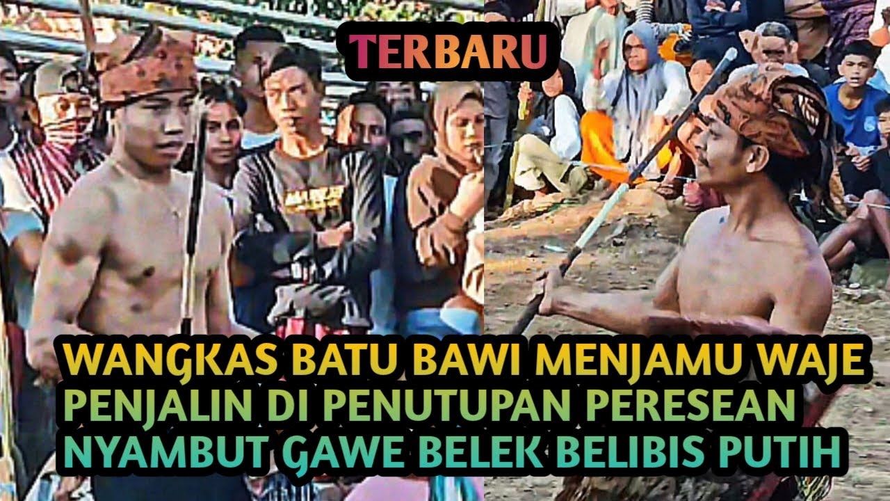 Waje penjalin vs wangkas batu bawi - YouTube