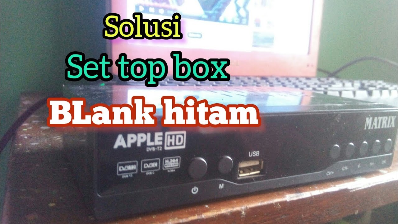 cara service STB apple HD blank hitam - YouTube