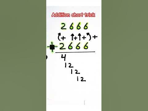 Addition short trick #addition #mathstricks #vedicmaths #shortvideo #trending #shorts #viral # ...