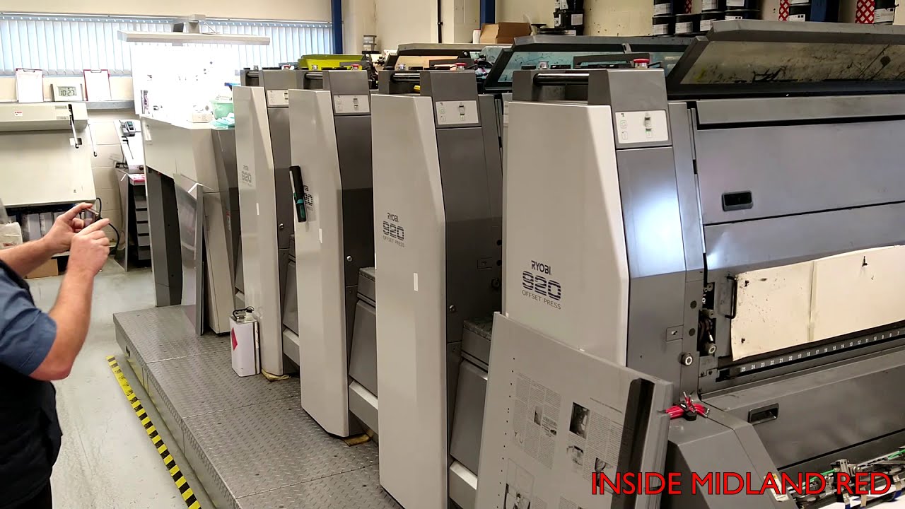New "Inside Midland Red" book being printed - YouTube