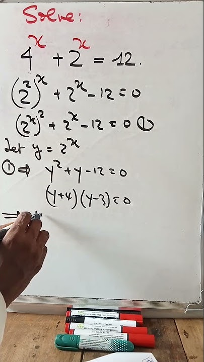 Olympiad Maths-IB Maths- IGCSE Maths - A & AS Level Maths: Equations & Exponential - YouTube
