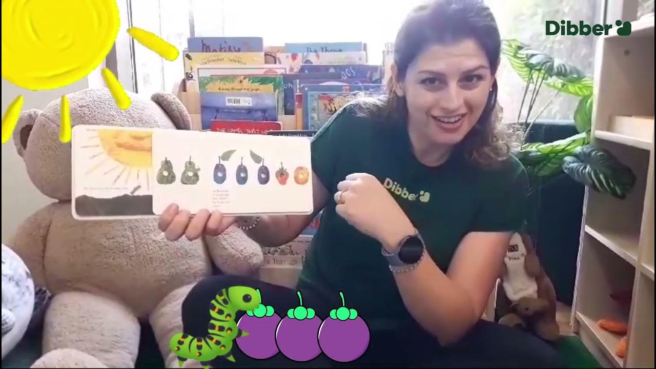 Dibber Distance Learning - The Very Hungry Caterpillar - YouTube