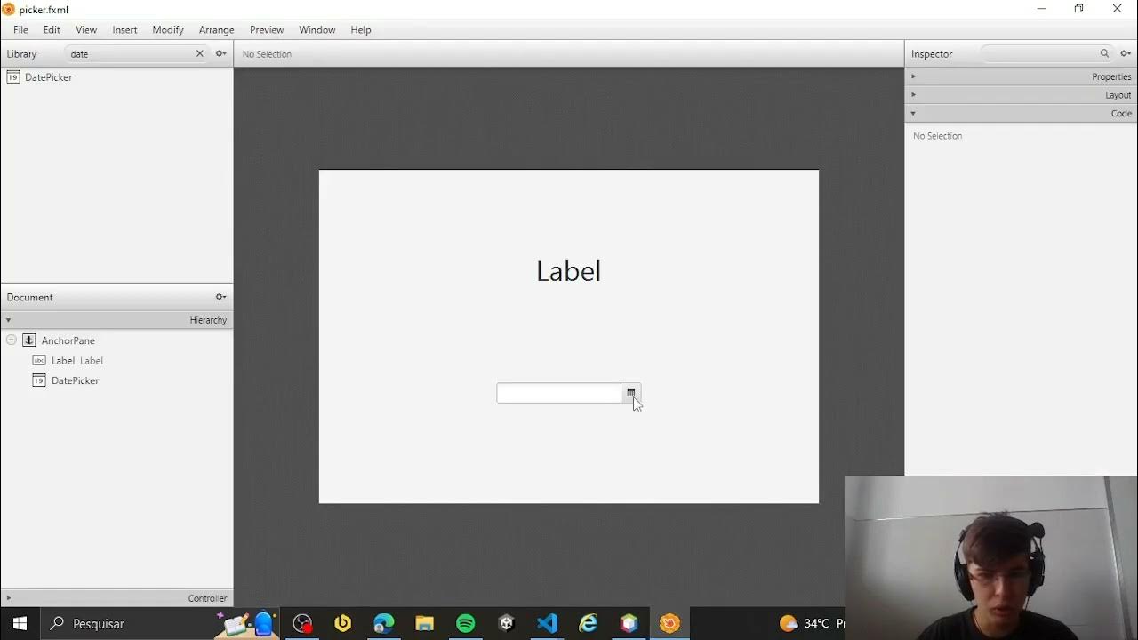 Criando DatePicker com JavaFX - YouTube