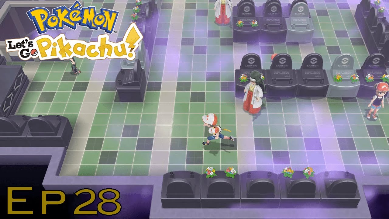Pokemon Lets go Pikachu - Ep 28: Haunted tower - YouTube