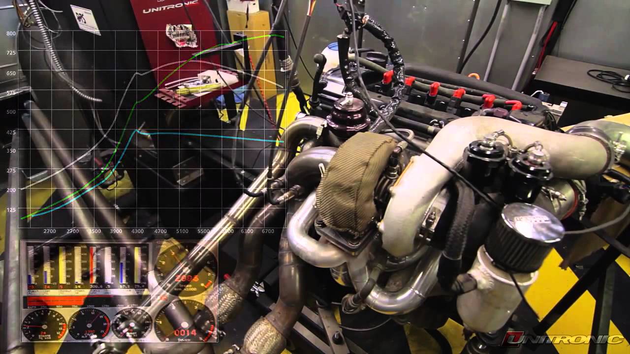 786HP Big Turbo 3 2L 24v on our Superflow DTS Engine Dyno - YouTube