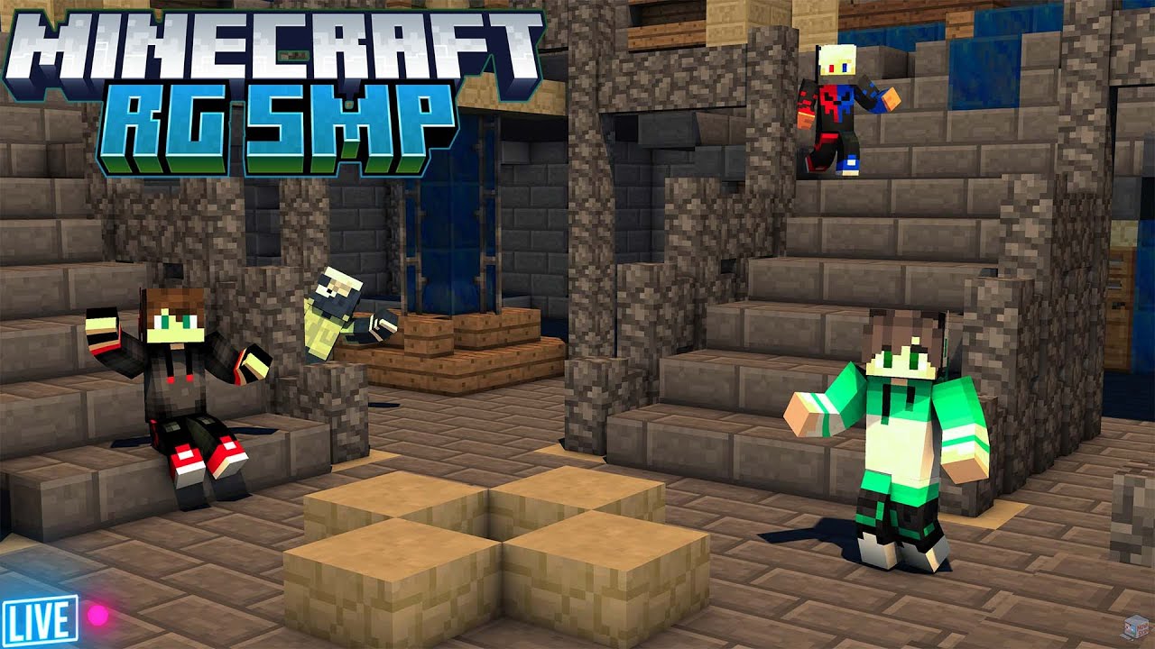 Variety Streamer Antaru Ra Babu | Minecraft RG SMP | Live ...